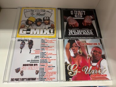 4x RARE DJ Whoo Kid Cutmaster C G-Unit 50 Cent Mixtape Mix CD Lot | eBay