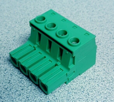 PHOENIX CONTACT PC 16-10,16 4-PIN PCB CONNECTOR NEW!! QUANTITY!! READ ...