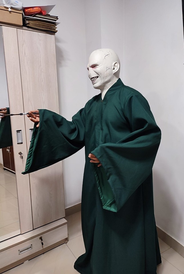 Harry Potter Lord Voldemort Adult Latex Mask new Halloween - FAST ...