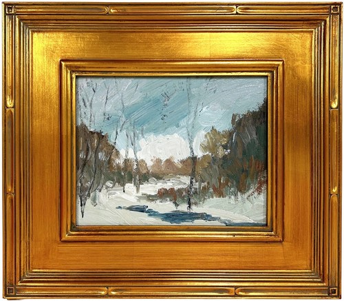 DAVID HAHN American BUCKS COUNTY PA IMPRESSIONIST LANDSCAPE PAINTING #2 ...