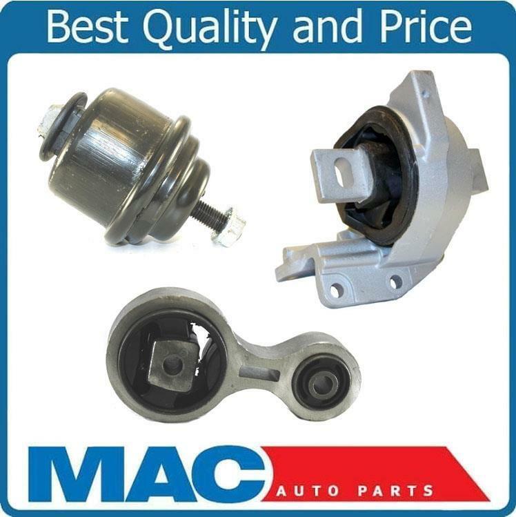 Engine Motor Mount 3pc Kit for Ford Fusion 3.0l V6 Front Wheel Drive 07 ...