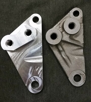 1969-1974 Ford 351W Alternator Bracket Head Adapter Mercury 302 F-250 ...