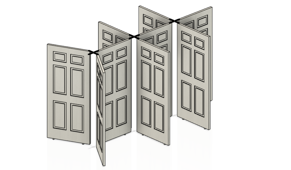 EZ HOLD Plus - Professional Door Painter Stands – Holds 2 to 4+ INT/EXT ...