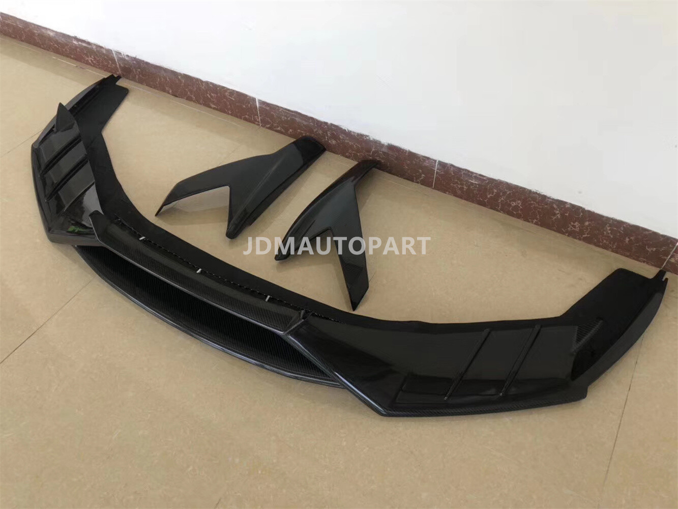 carbon fibre Front Lip Diffuser Splitter For Lamborghini LP580 LP610 ...