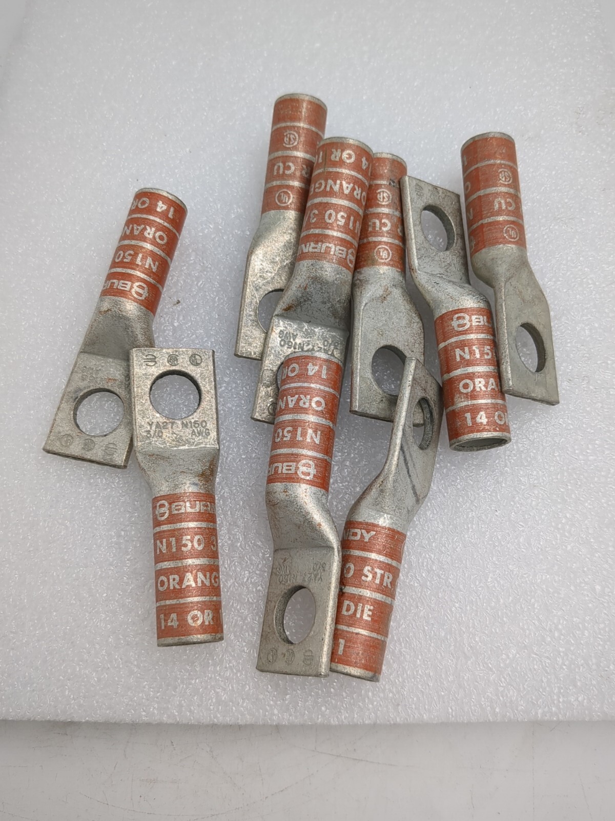 BURNDY Crimp Lug YA27 3/0 AWG N150 Surplus for sale online | eBay