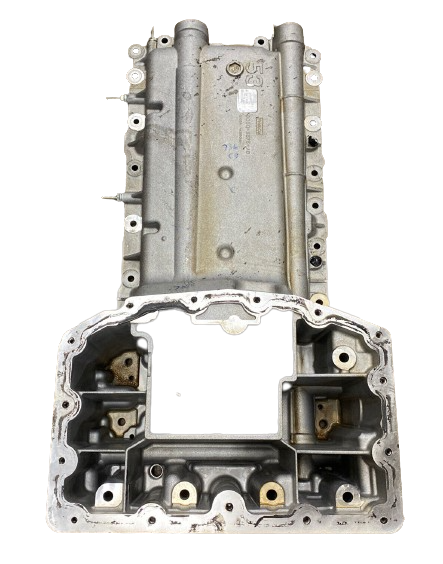 6.7L Powerstroke Bare Upper Oil Pan USED P/N DC3Q-6676-AB | eBay