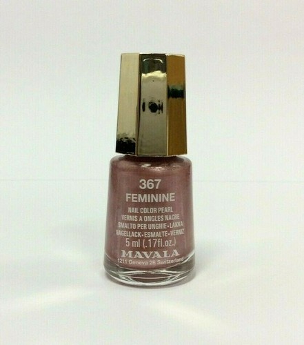 MAVALA 5 ml Mini Nagellack Pearl Feminine Rosé-Braun Perl Nail Color ...