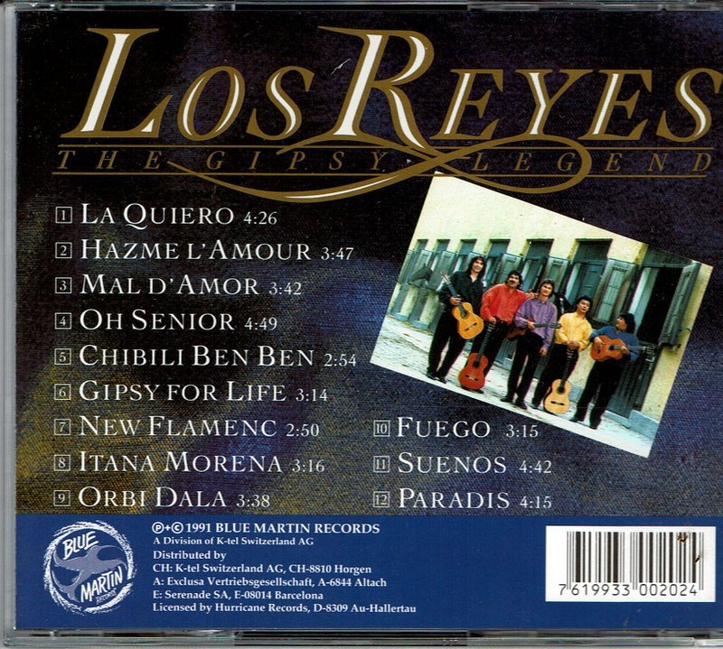 Los Reyes Tarot The Gipsy Legend (Holland Import) BRAND NEW SEALED CD ...