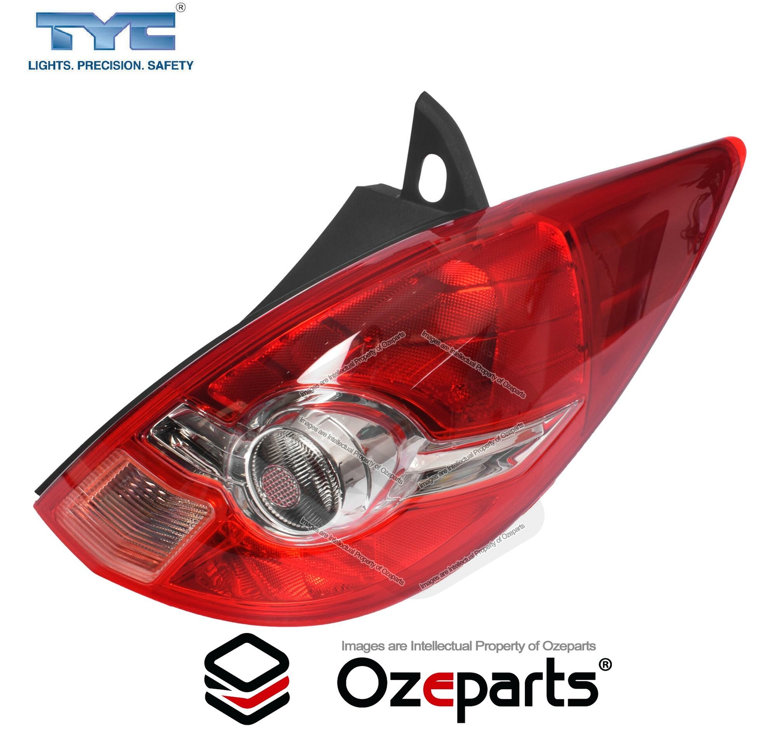 Set / Pair LH+RH Tail Light Rear Lamp For Nissan Tiida C11 Hatch 2009 ...