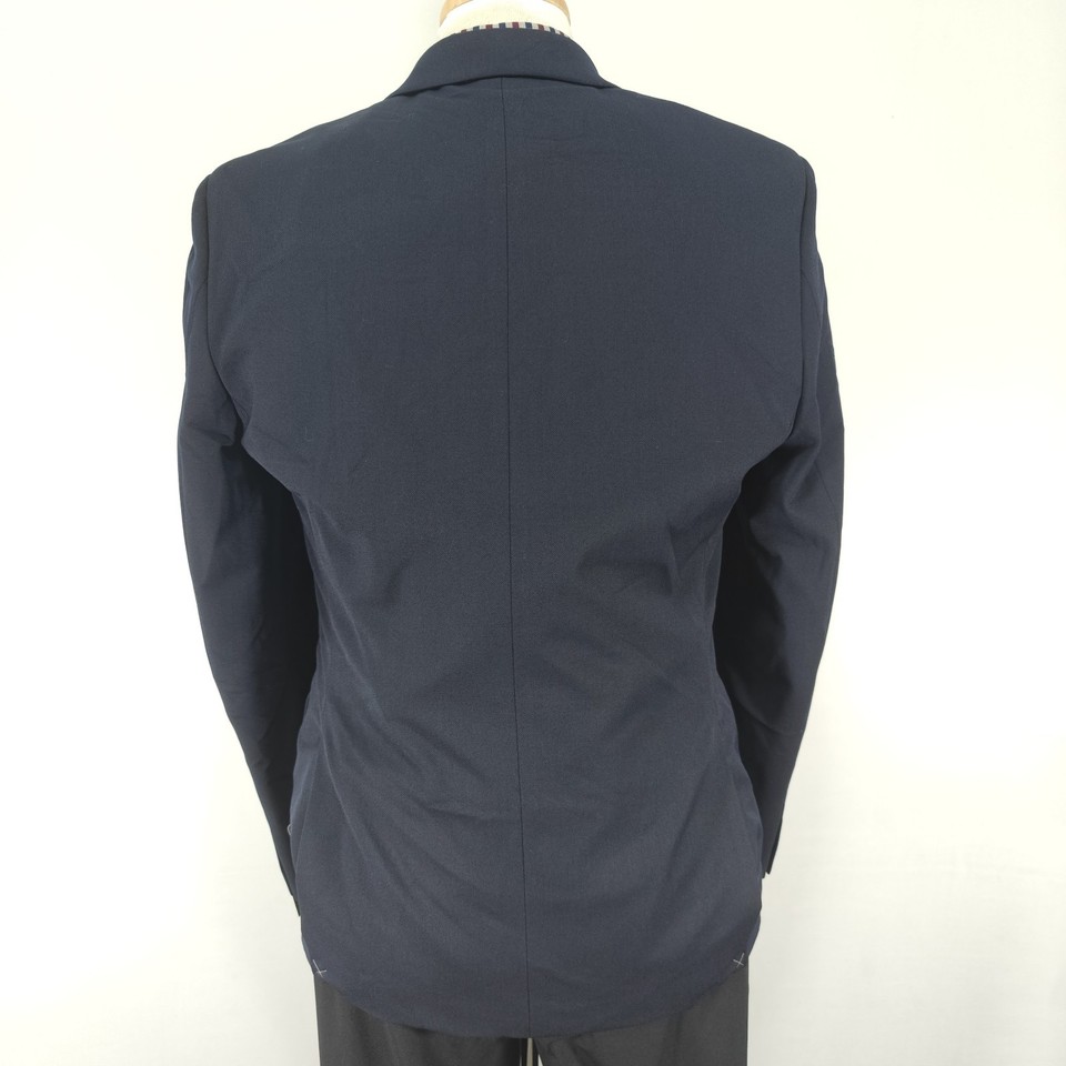 Michael Kors Men's Sport Coat Blazer KOOP Two Button Navy Blue 38R NEW ...