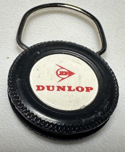 Vintage Dunlop Tires Auto Car Wheels Automotive Automobile Keychain Key ...