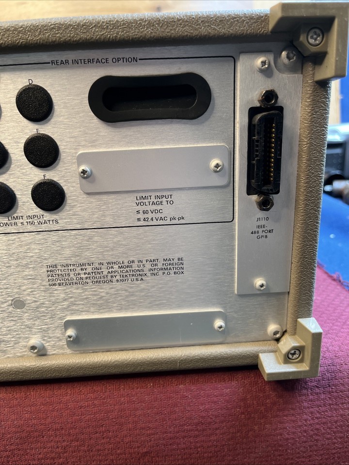 Tektronix TM5006 Main Frame w/ PS5010, PS503A, SG505 & SC502 POWERS UP ...