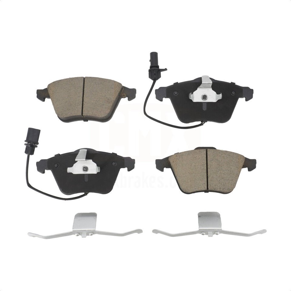 [Front] Disc Brake Rotors And Ceramic Pads Kit For Volkswagen CC | eBay