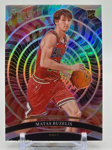 2024-25 Panini Select Color Wheel Mata Buzelis RC #13 Prizm | eBay