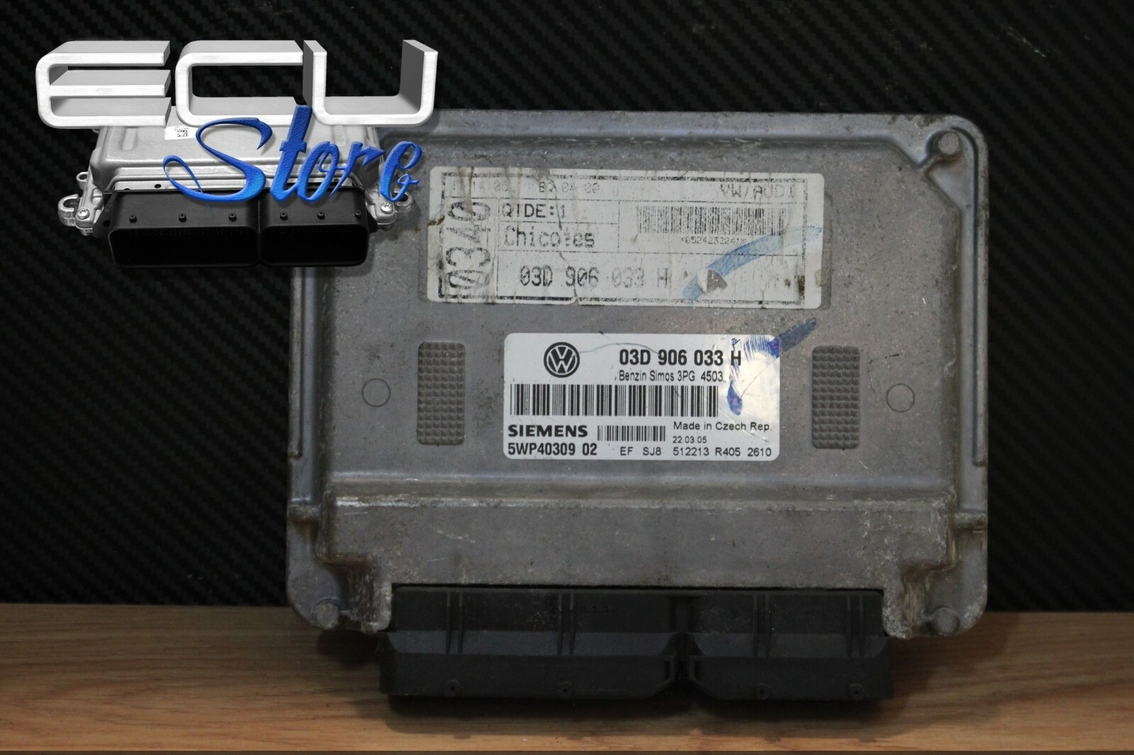 Engine Control Unit 5WP40309 03D906033H - VW | eBay