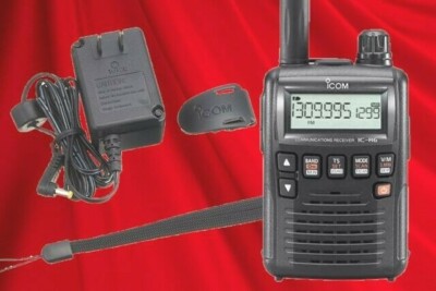 Icom IC-R6 Wide Band Handheld Receiver Unblocked 0.100~1309.995MHz Made ...