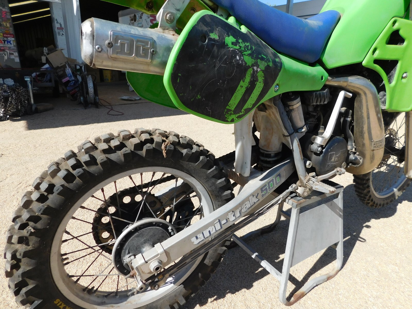 '85 Kawasaki KX500 TWO (2) BIKES Vintage MX MotoCross PRO Circuit DG ...