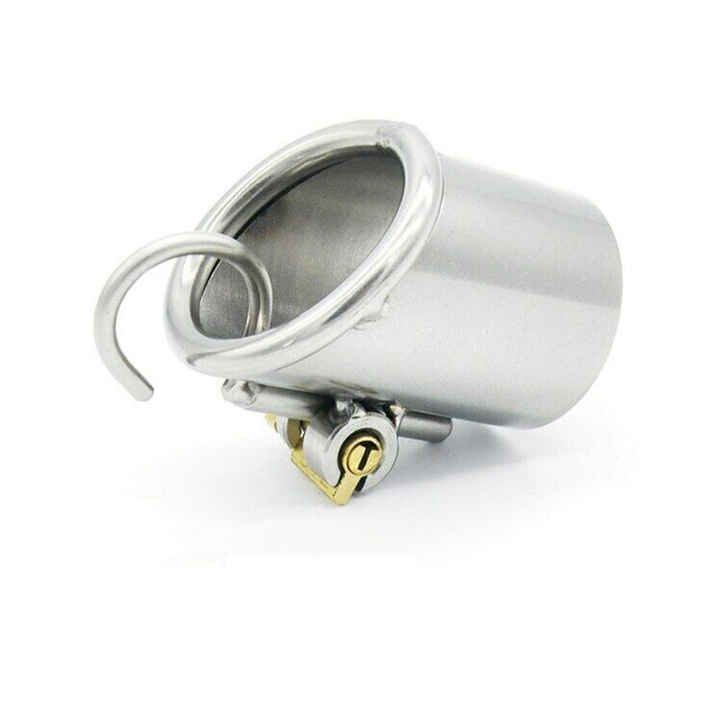 PA Piercing Puncture Male Chastity Device Belt Cage Lockable Stainless ...