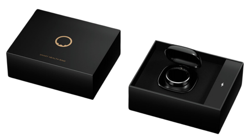 JC Smart Ring Size 8, Fitness, Heart Rate, Sleep Tracker Ring, black ...