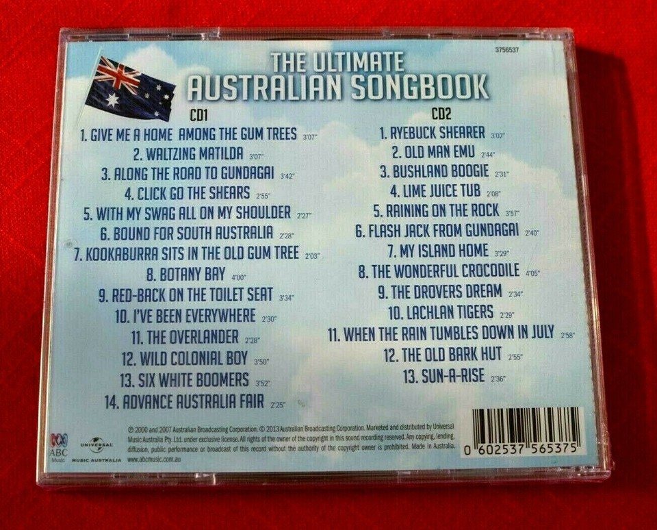 The Ultimate Australian Songbook (2CD, 2013, Australian Broadcasting ...
