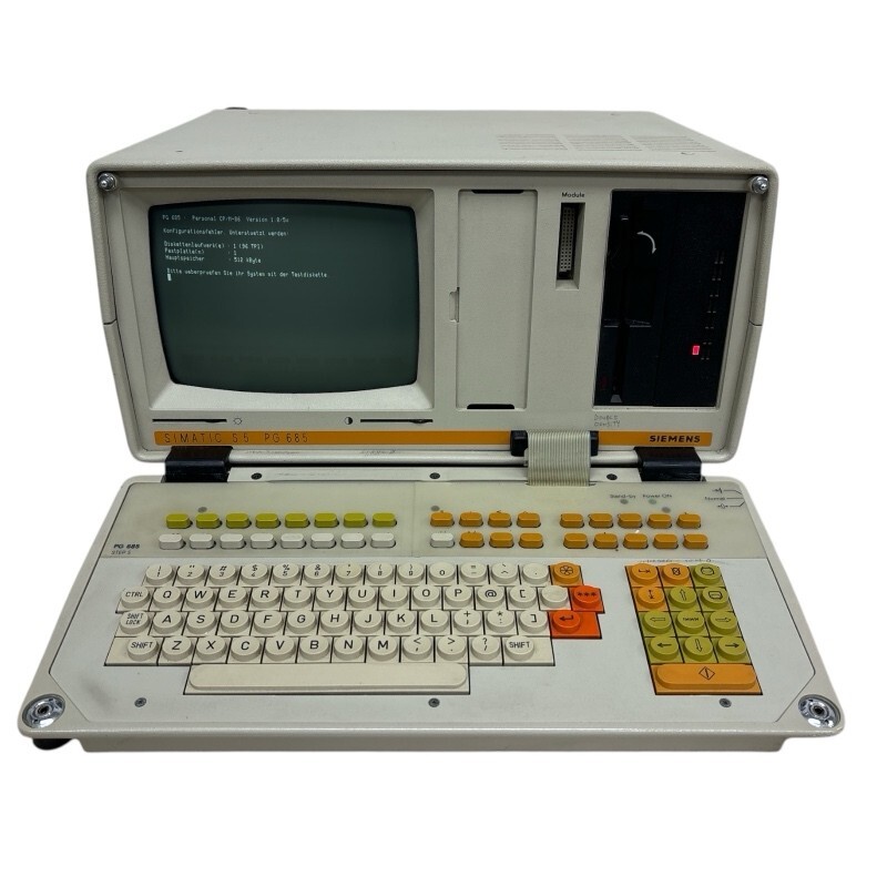 Rare Siemens Simatic S5 PG 685 Vintage Portable Computer PC | eBay