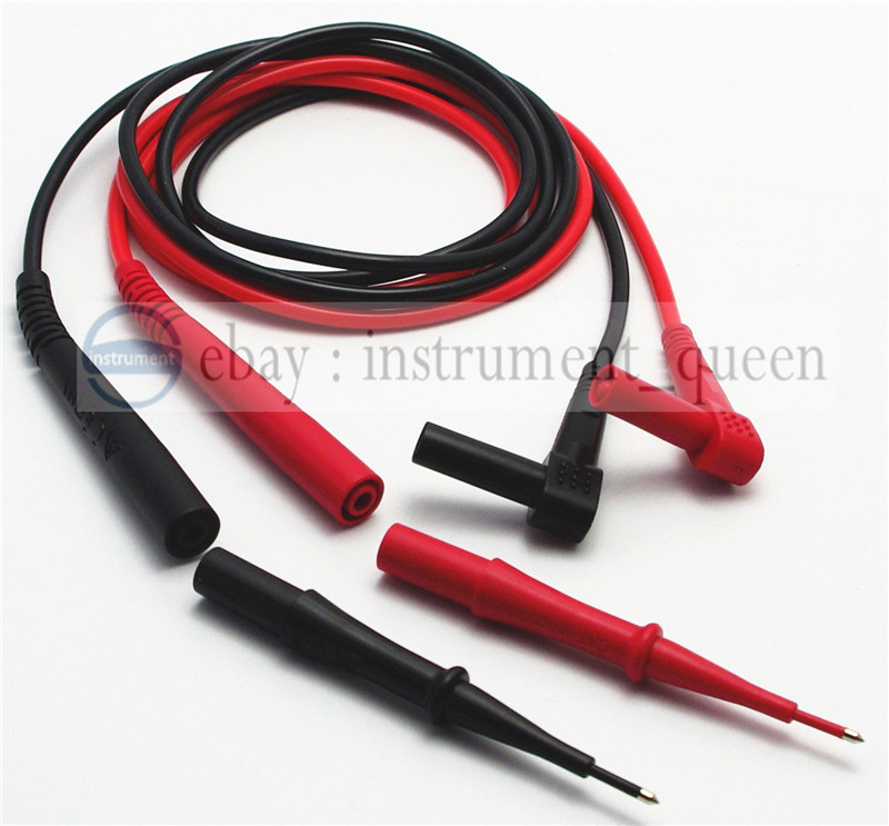 ASLS2 Silicone Test Leads with 4mm Banana Plug for Multimeter Meter | eBay