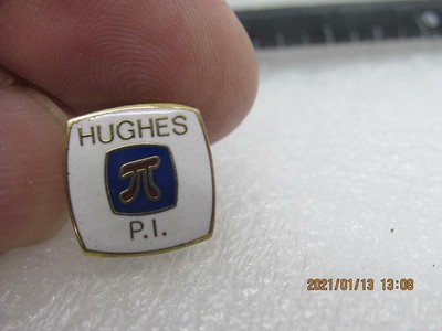 Hughes Aircraft Company Award P.I. Screwback Pin (2021A3) | eBay