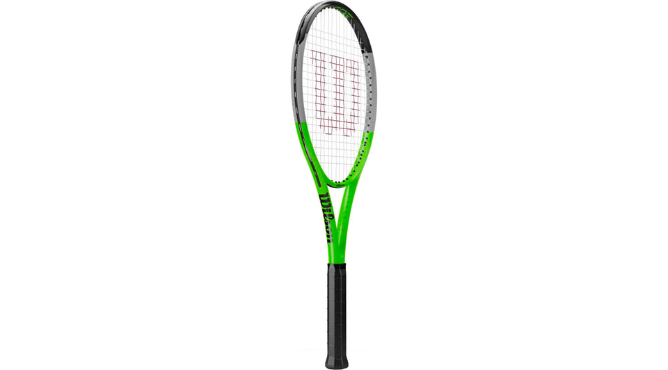 Wilson Blade Feel RXT 105 Adult Tennis Racket Green Grey Size 3 | 4 3/8 ...