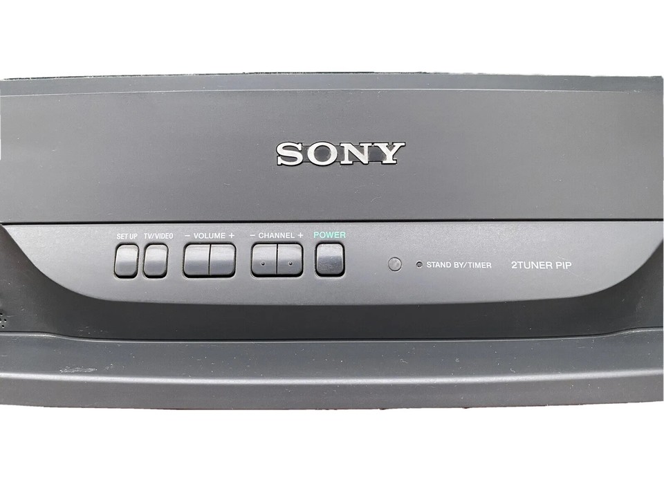 Sony Trinitron KV-35S66 35” CRT TV Retro Gaming Television With Remote ...