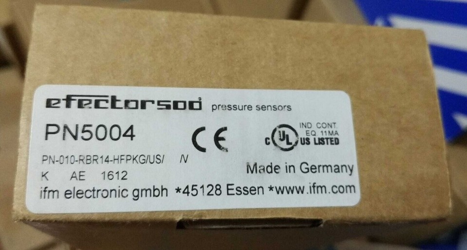 NEW IFM PN5004 Pressure Sensors Free Shipping | eBay