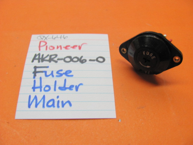 📈PIONEER AKR-006-0 FUSE HOLDER MAIN POWER QX-646 QUAD RECEIVER | eBay
