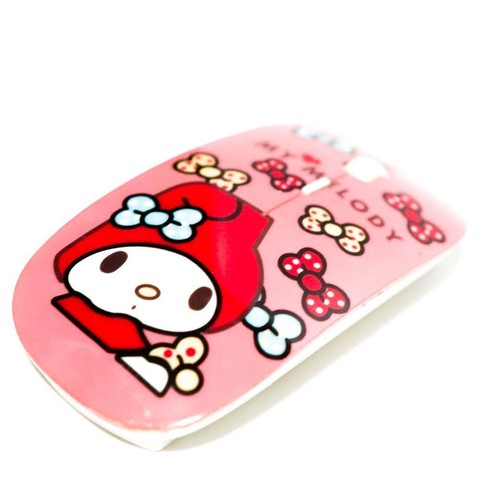 Sanrio My Melody Computer Mouse Pink Cute Kawaii Battery Operated From ...