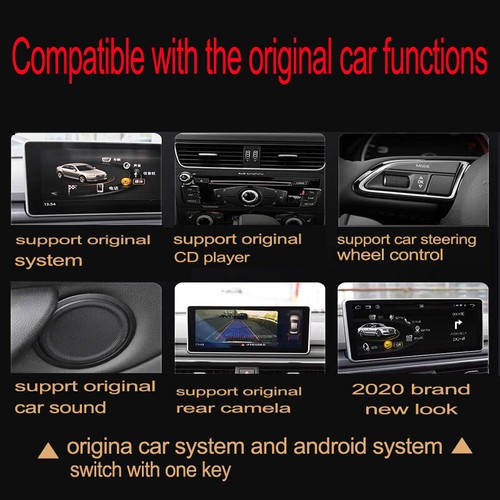 Car Multimedia Player Stereo GPS Radio Android Monitor MMI for Audi A6 ...