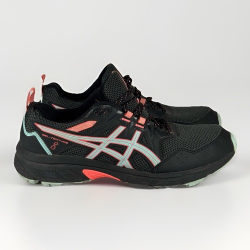 Asics Gel-Venture 8 1012A706 Women's Size 11 Black Blue Pink Running ...