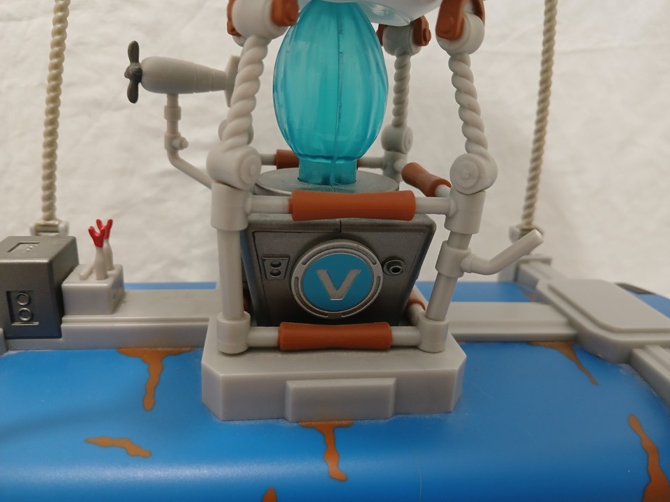 Fortnite Blue Battle Bus Deluxe With Lights And Sounds Inflatable ...