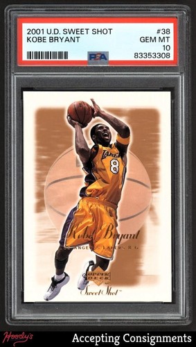 2001-02 Upper Deck Sweet Shot #38 Kobe Bryant LAKERS PSA 10 GEM MINT | eBay