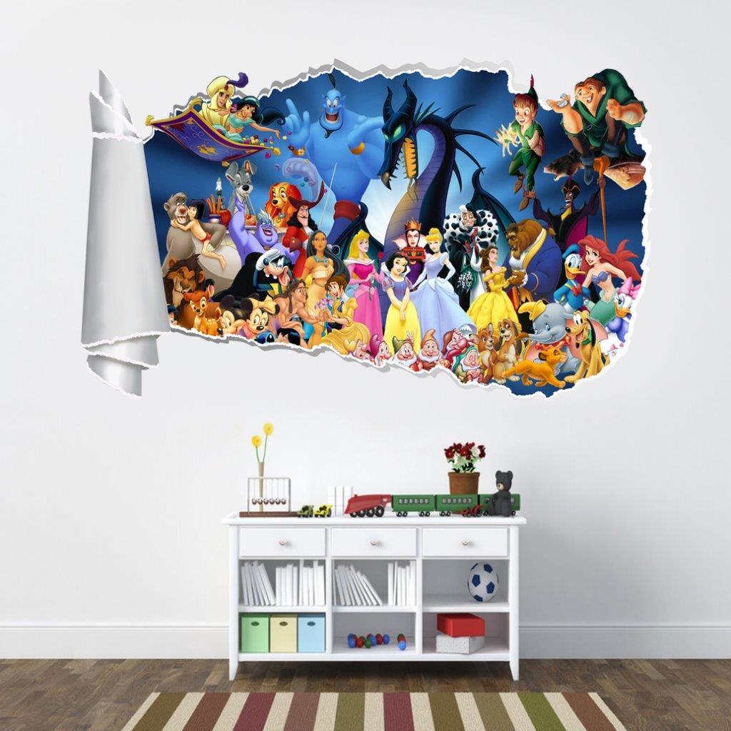 Walt Disney Wall Decals Hd Images Ahlsen Animal Wall Stickers, Forest