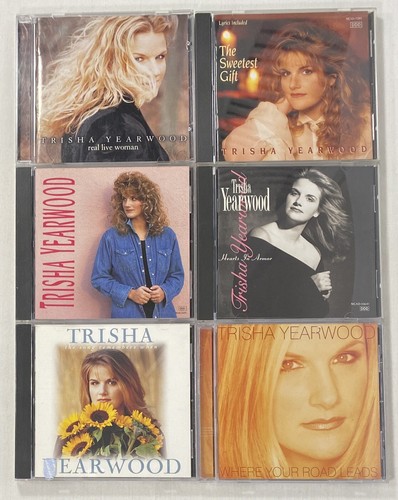Trisha Yearwood CD Lot Real live woman Sweetest girl Hearts in armor ...