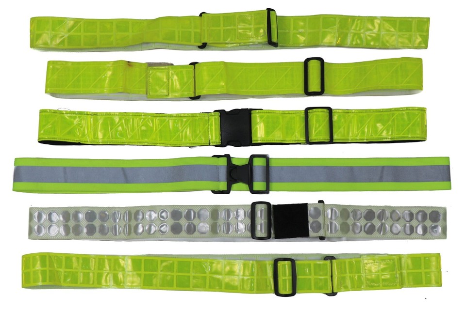 US Military Physical Fitness PT Belt Reflective Yellow High Visibility ...