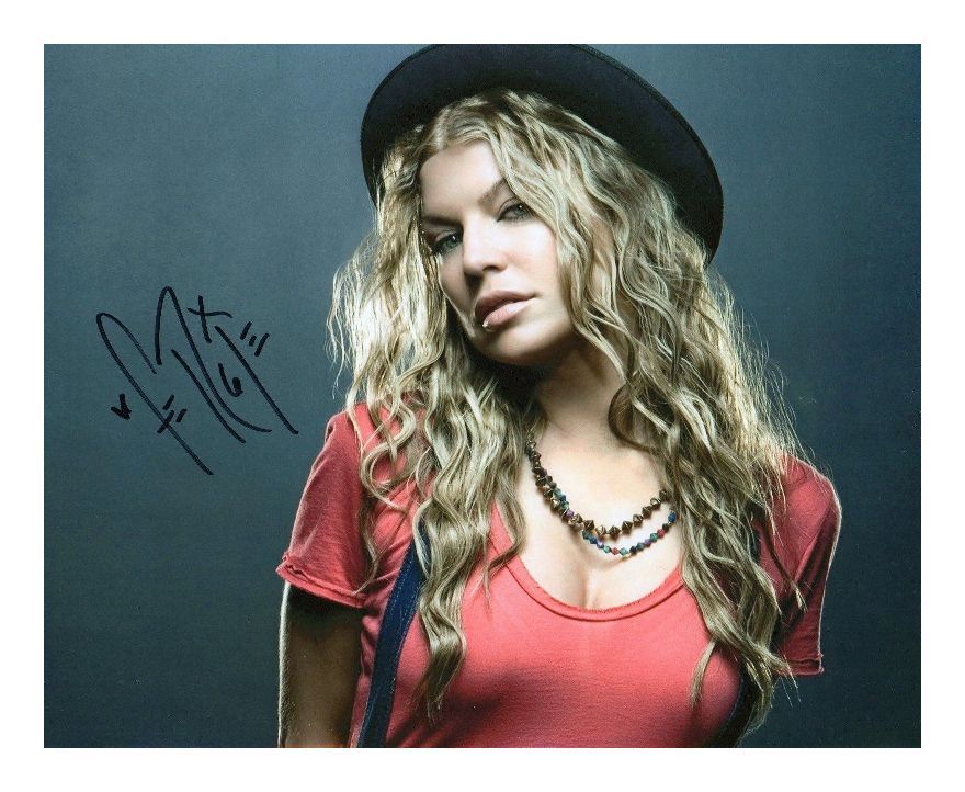 FERGIE AUTOGRAPHED SIGNED A4 PP POSTER PHOTO PRINT | eBay UK