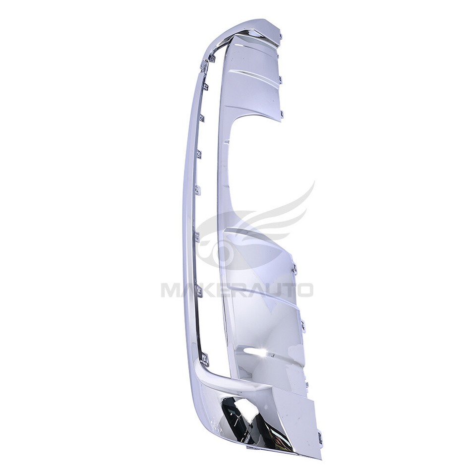 For 2013-2015 Mercedes-Benz ML550 ML500 Rear Bumper Lower Chrome Trim ...
