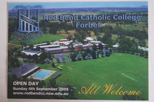 Red Bend Catholic College Forbes New South Wales Australia Collectable ...