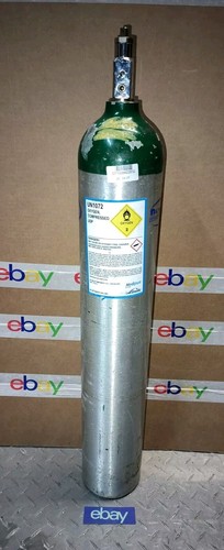 LINDE size E oxygen tank Aluminum EMPTY cylinder 680 LITERS GREAT ...