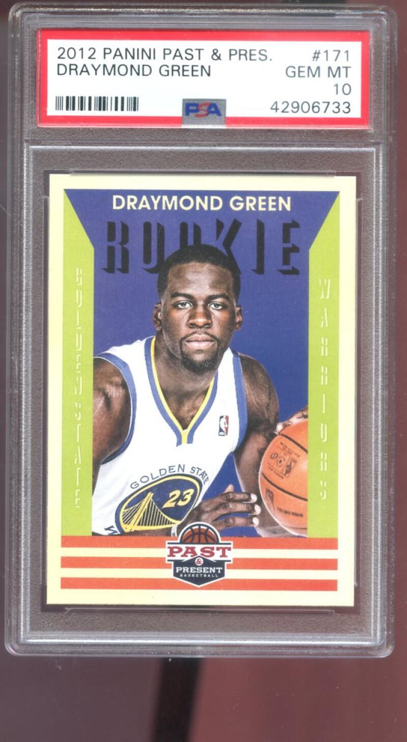 2012-13 Panini Past And Present #171 Draymond Green ROOKIE PSA 10 ...