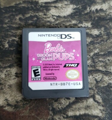 Nintendo Ds Barbie Groom & Glam Pups Cartridge Only | eBay