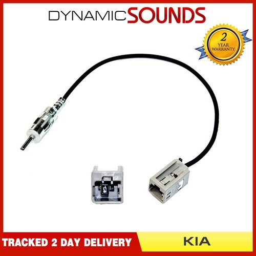 Car Stereo Radio Aerial Antenna Adaptor Loom for Kia Ceed, Rio, Picanto ...