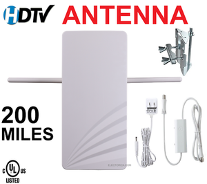 HIGH DIGITAL HDTV UHF VHF DTV INDOOR OUTDOOR DTV HD ANTENNA+AMP OTA ...