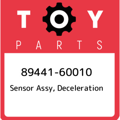 89441-60010 Toyota Sensor assy, deceleration 8944160010, New Genuine ...