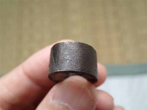 Fuchi Japan Samurai Sword Katana Wakizashi Koshirae Lost Design Iron ...