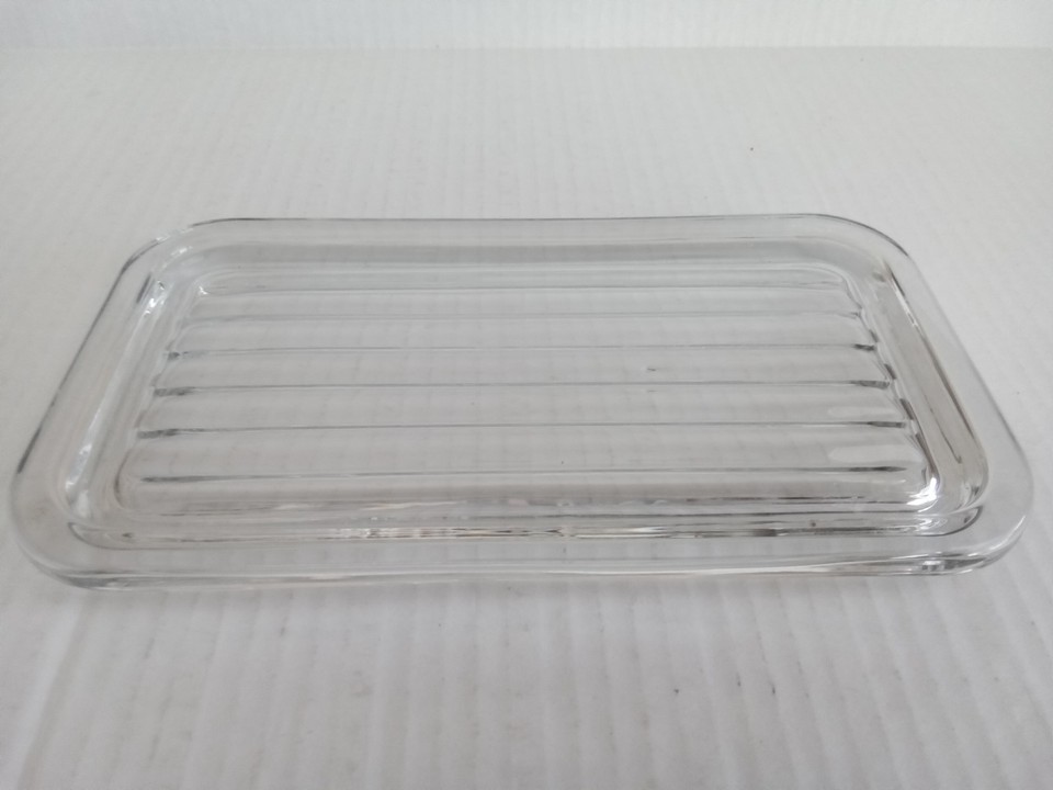 Pyrex Refrigerator Dish Replacement Glass Lid Only Rectangular 8 3/4" x ...